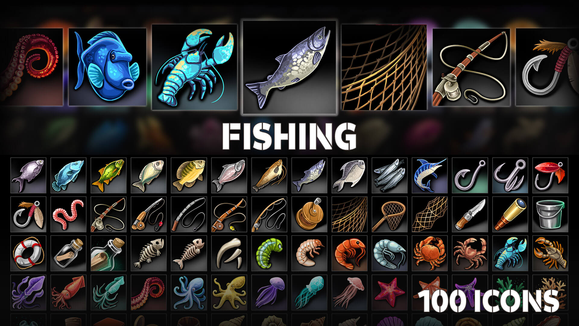 Atavism Platform - Fishing - Icons