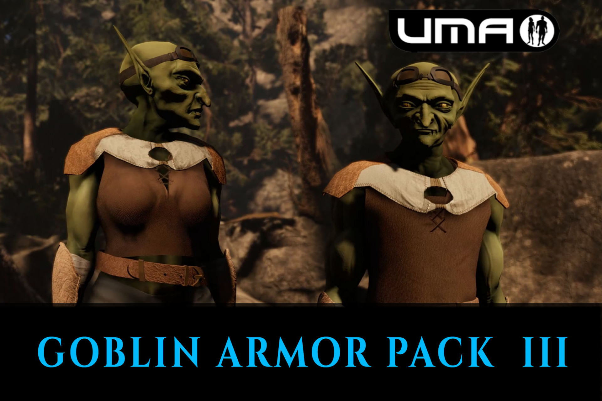 Atavism Platform - UMA Goblin Armor Pack III