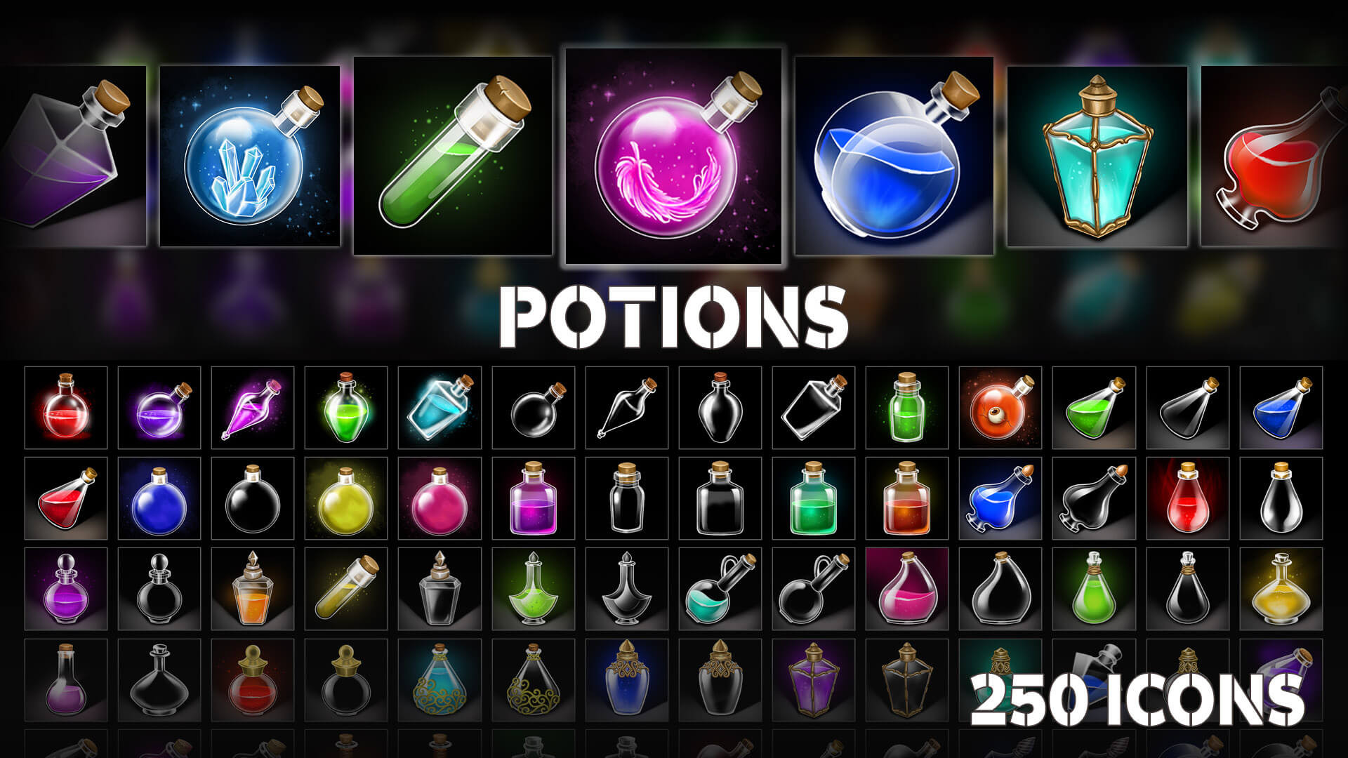 Atavism Platform - Potions - Icons
